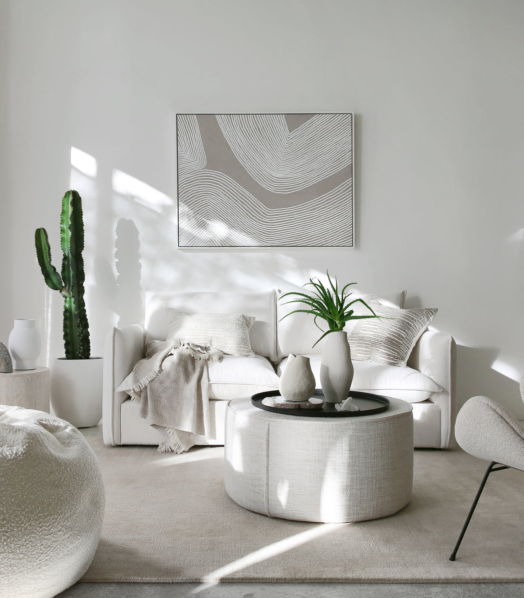 Tribe Home / 'Tait' Rug / 200x300cm / Rice – Indie Home Collective