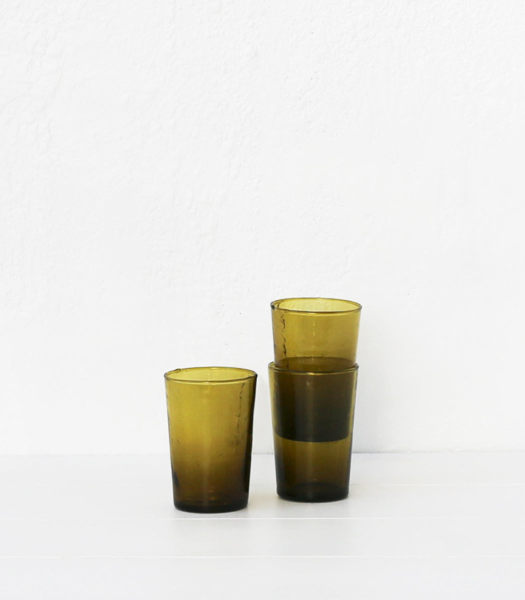 Beldi / Straight Glass / 12cm / Antique Bronze – Indie Home Collective
