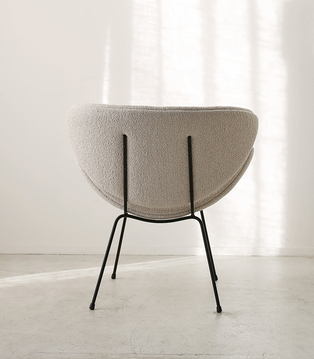 'Florence' Chair / Grande Boucle / Champagne – Indie Home Collective